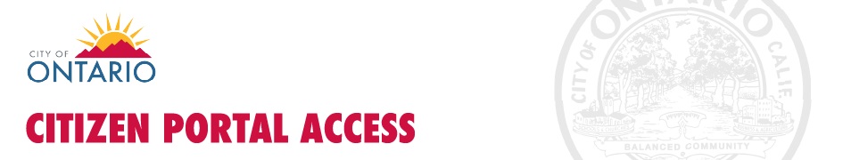 Accela Citizen Access